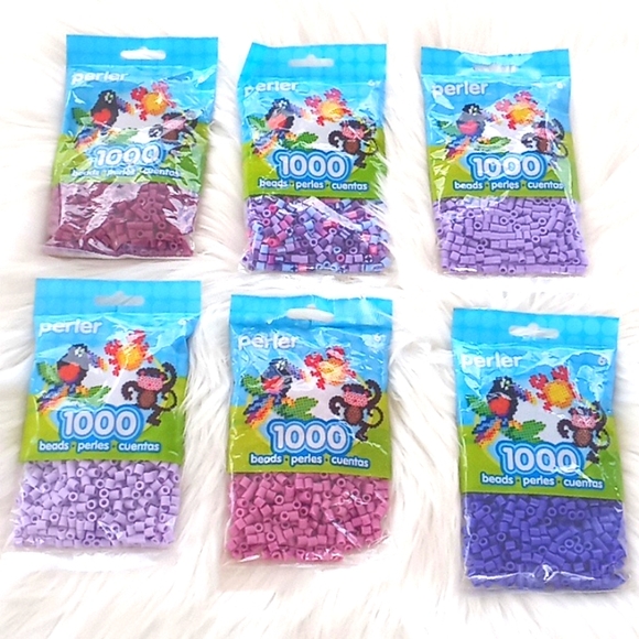 Perler | Office | Perler Fuse Beads Jewel Tone Purples Mixbundle Of 6 ...